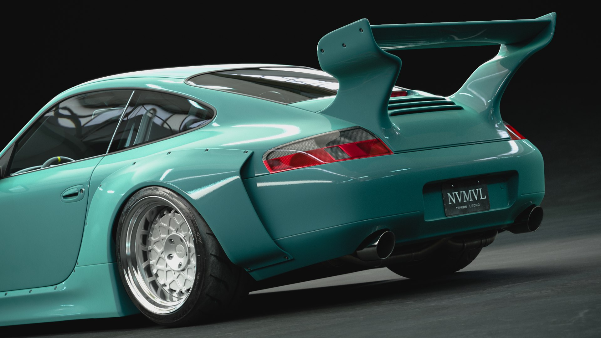 3D Porsche 911 996 Old And New Slant Nose - TurboSquid 2134130