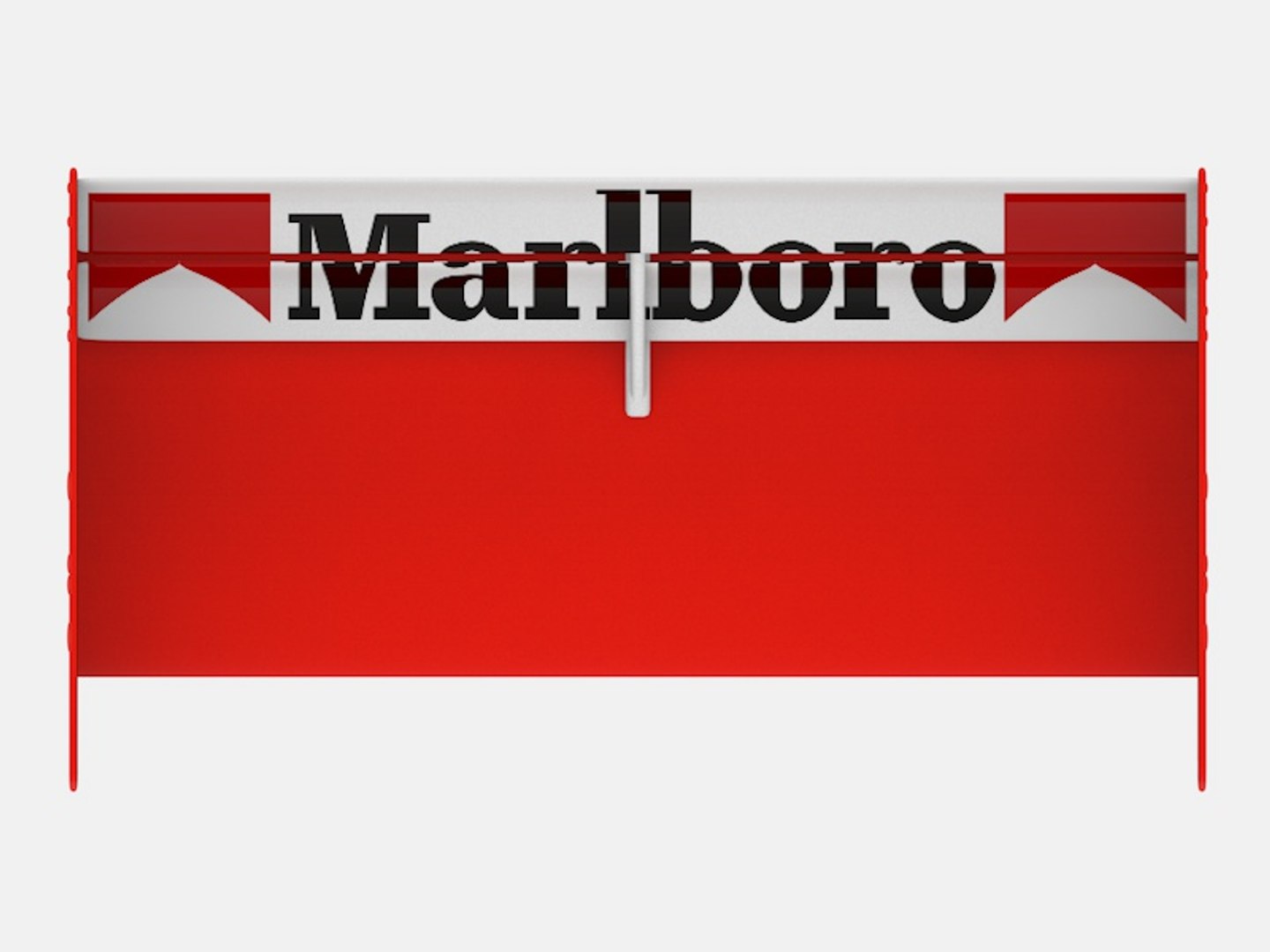 3d Rear Spoiler F1 Model