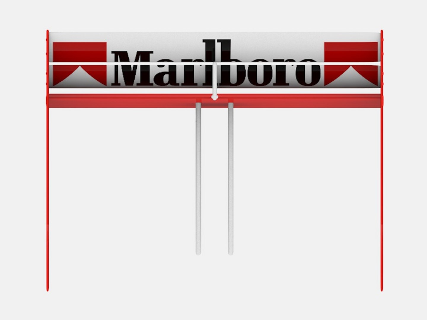 3d Rear Spoiler F1 Model