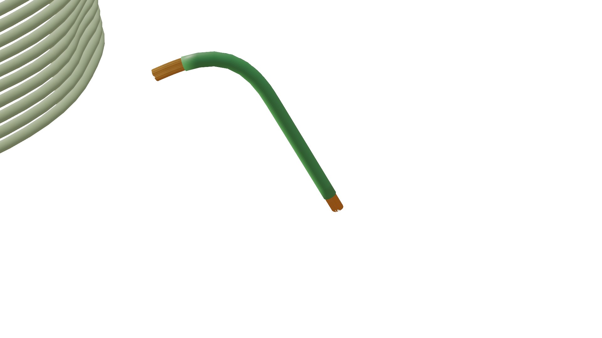 3D Copper Cables Model - TurboSquid 1892252