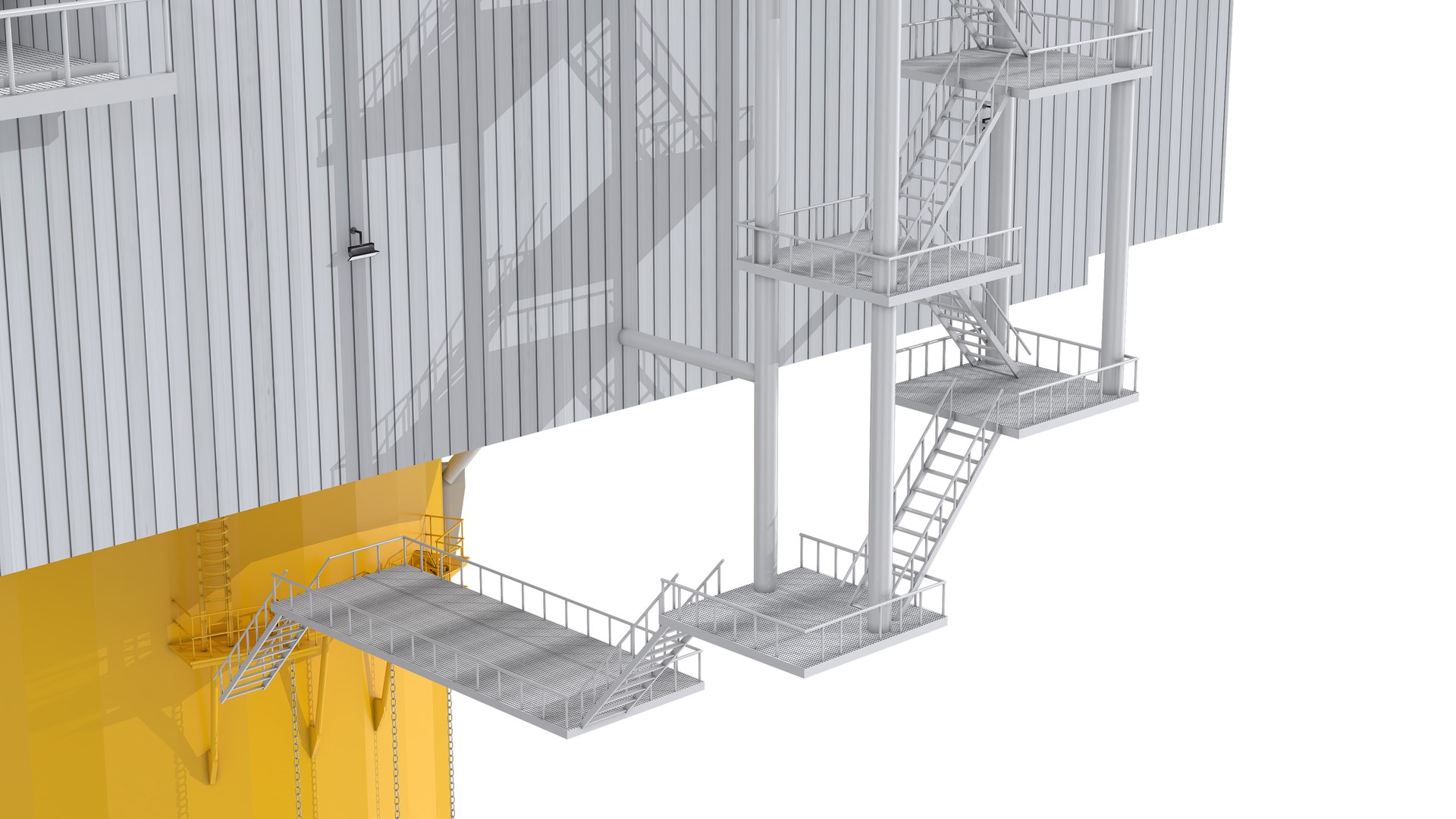 3D Offshore Substation Platform Model - TurboSquid 2410717