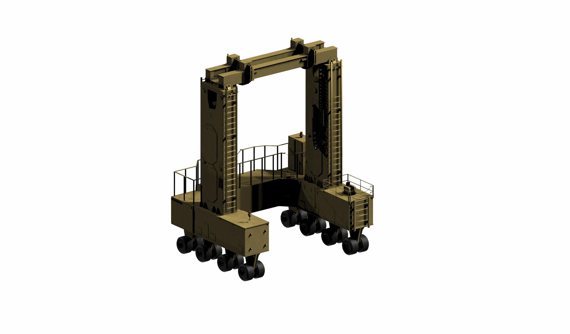 3D Model Chemical Cask Transporter - TurboSquid 2207567