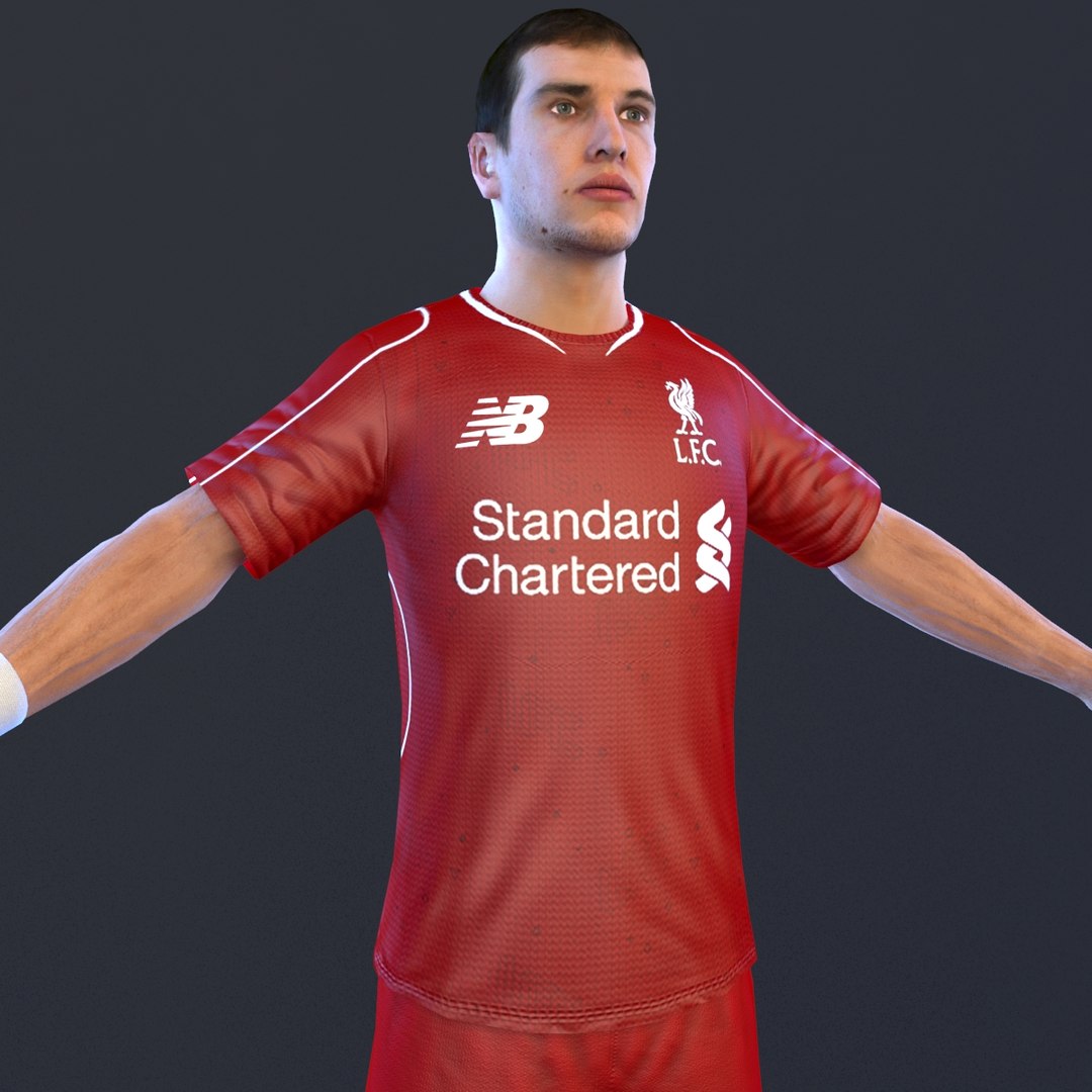 3D soccer player model - TurboSquid 1415179