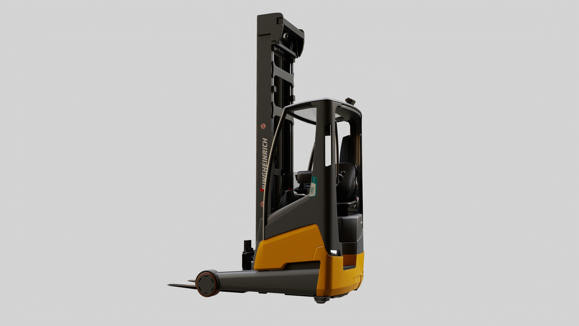 Jungheinrich ETV 216i Reach truck 3D model - TurboSquid 1981270