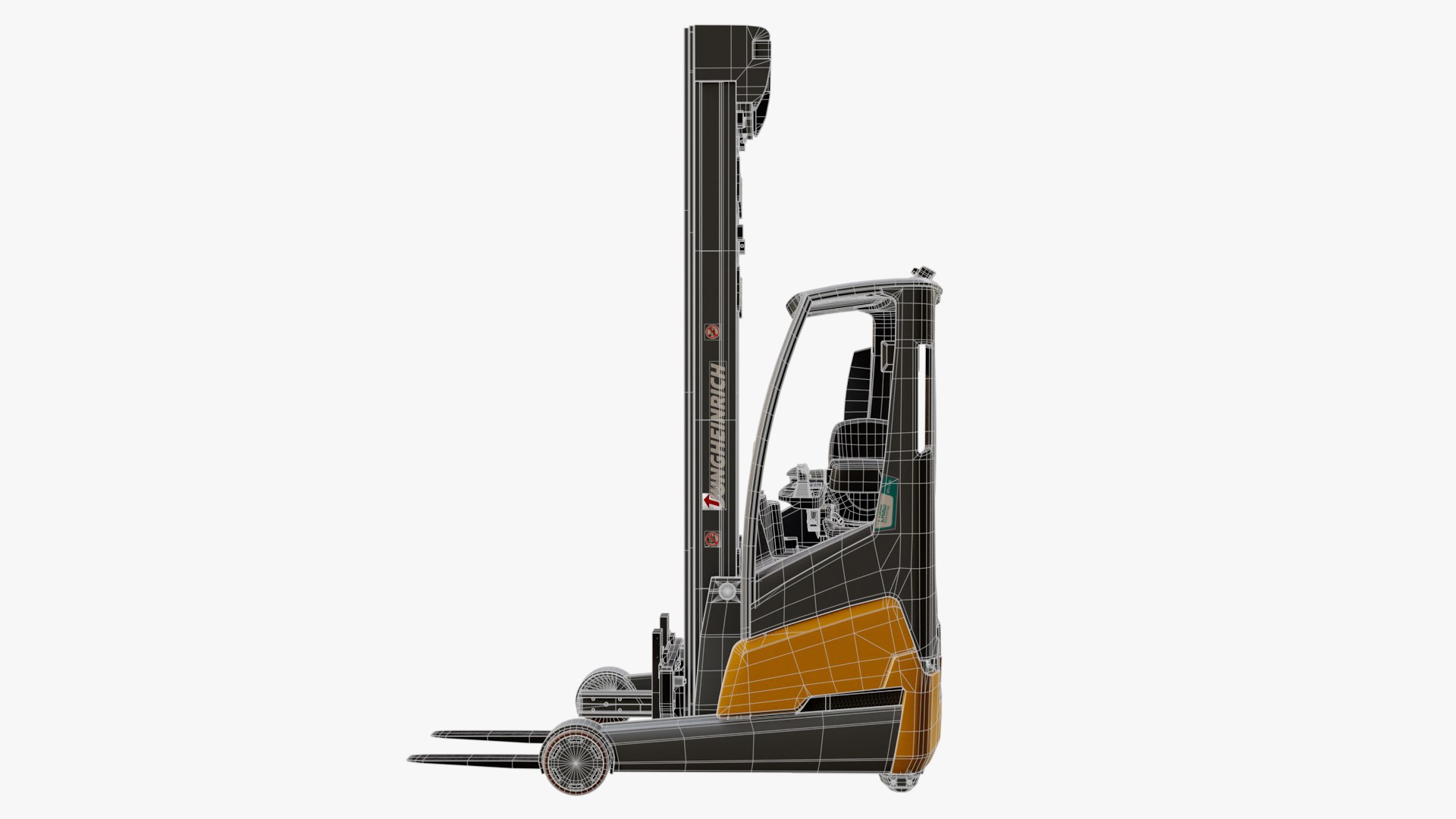 Jungheinrich ETV 216i Reach Truck 3D Model - TurboSquid 1981270