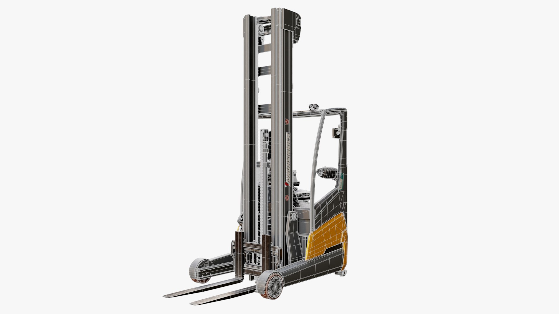 Jungheinrich ETV 216i Reach Truck 3D Model - TurboSquid 1981270
