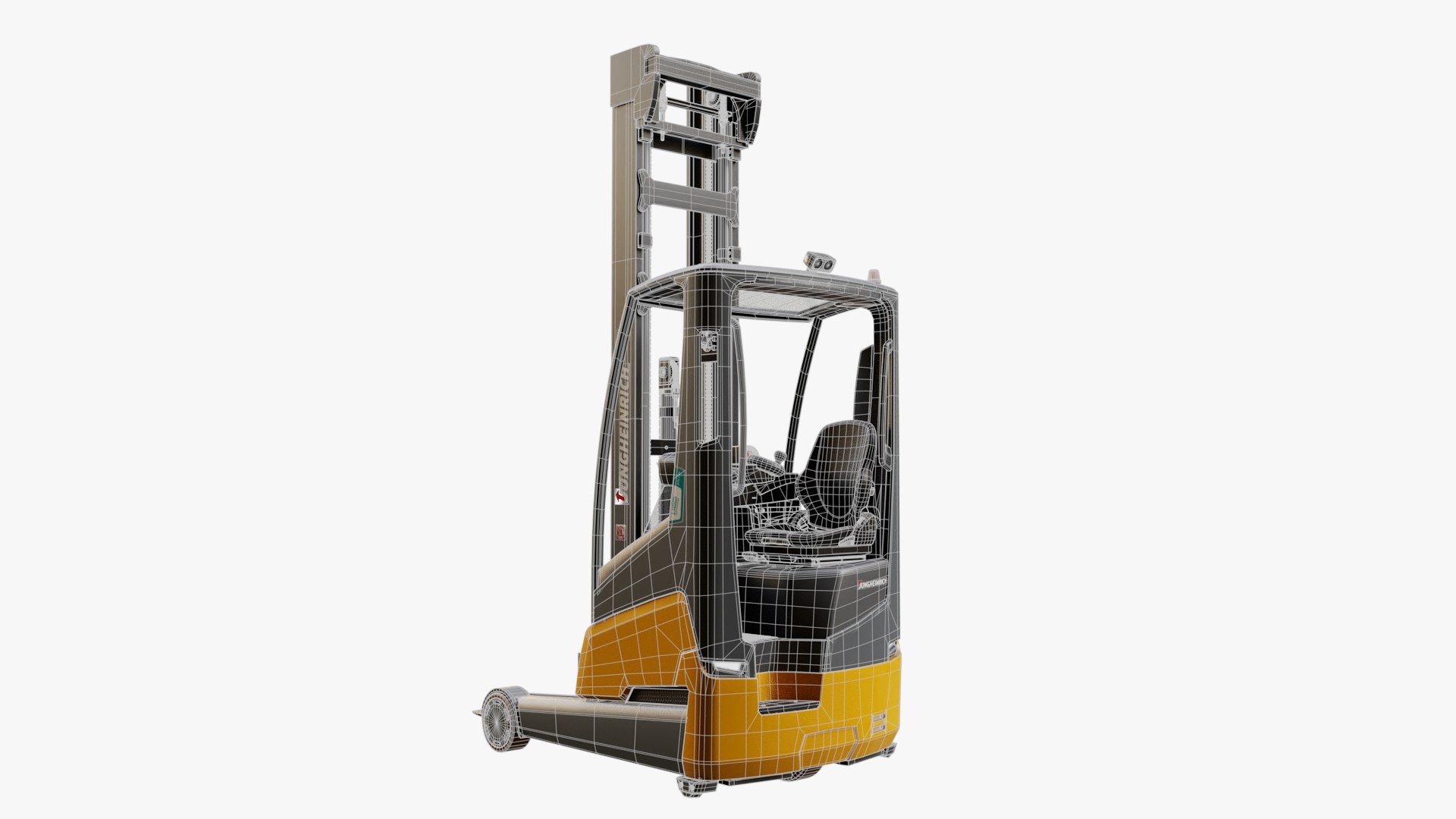 Jungheinrich ETV 216i Reach Truck 3D Model - TurboSquid 1981270