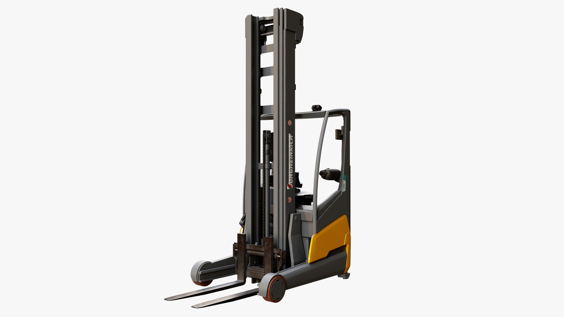 Jungheinrich ETV 216i Reach truck 3D model - TurboSquid 1981270
