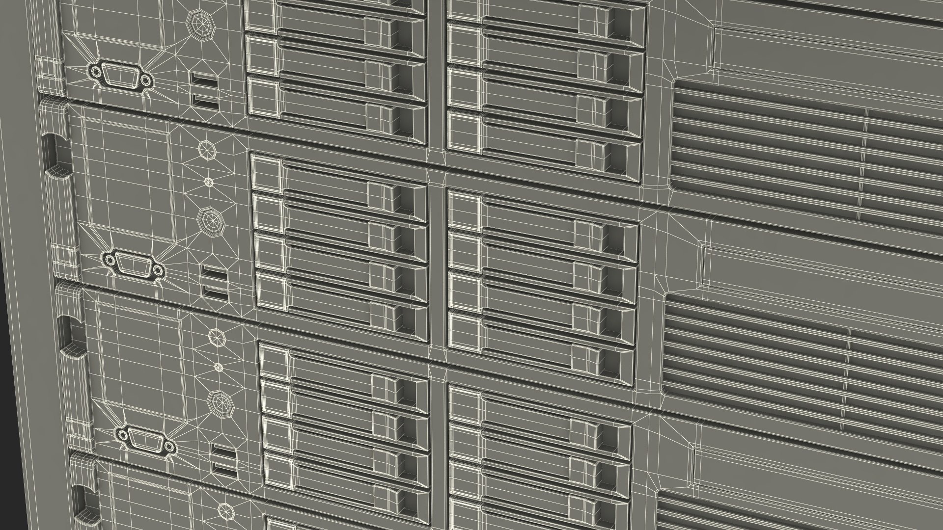 Server Rack Cabinet Model - TurboSquid 2261104