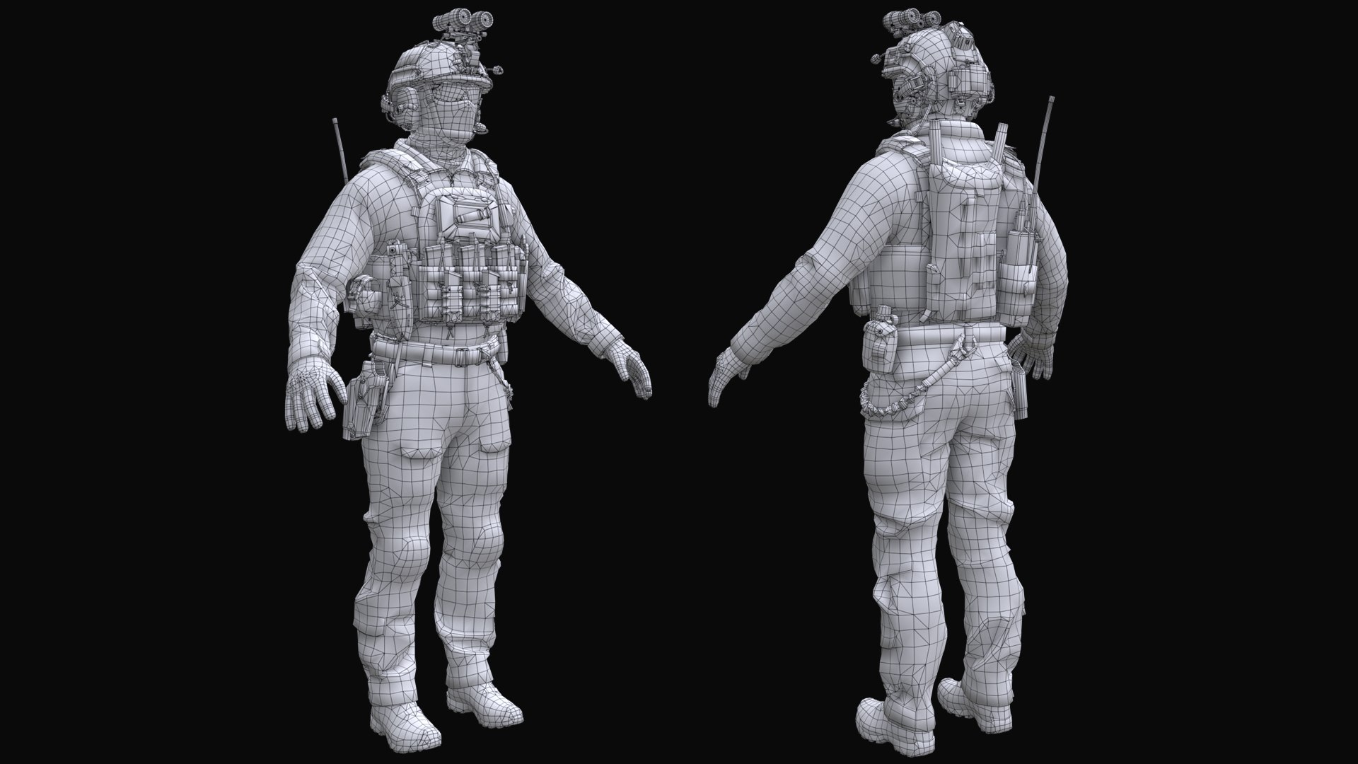 3D Elite Special Force Soldier model - TurboSquid 1967722