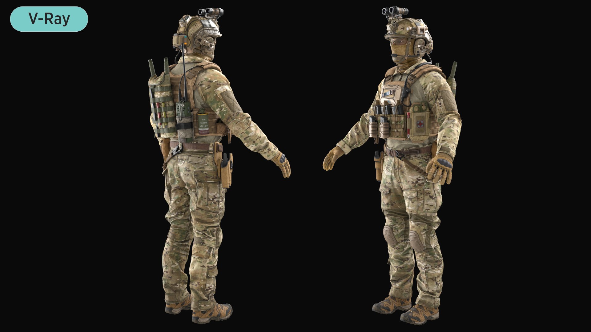 3D Elite Special Force Soldier Model - TurboSquid 1967722