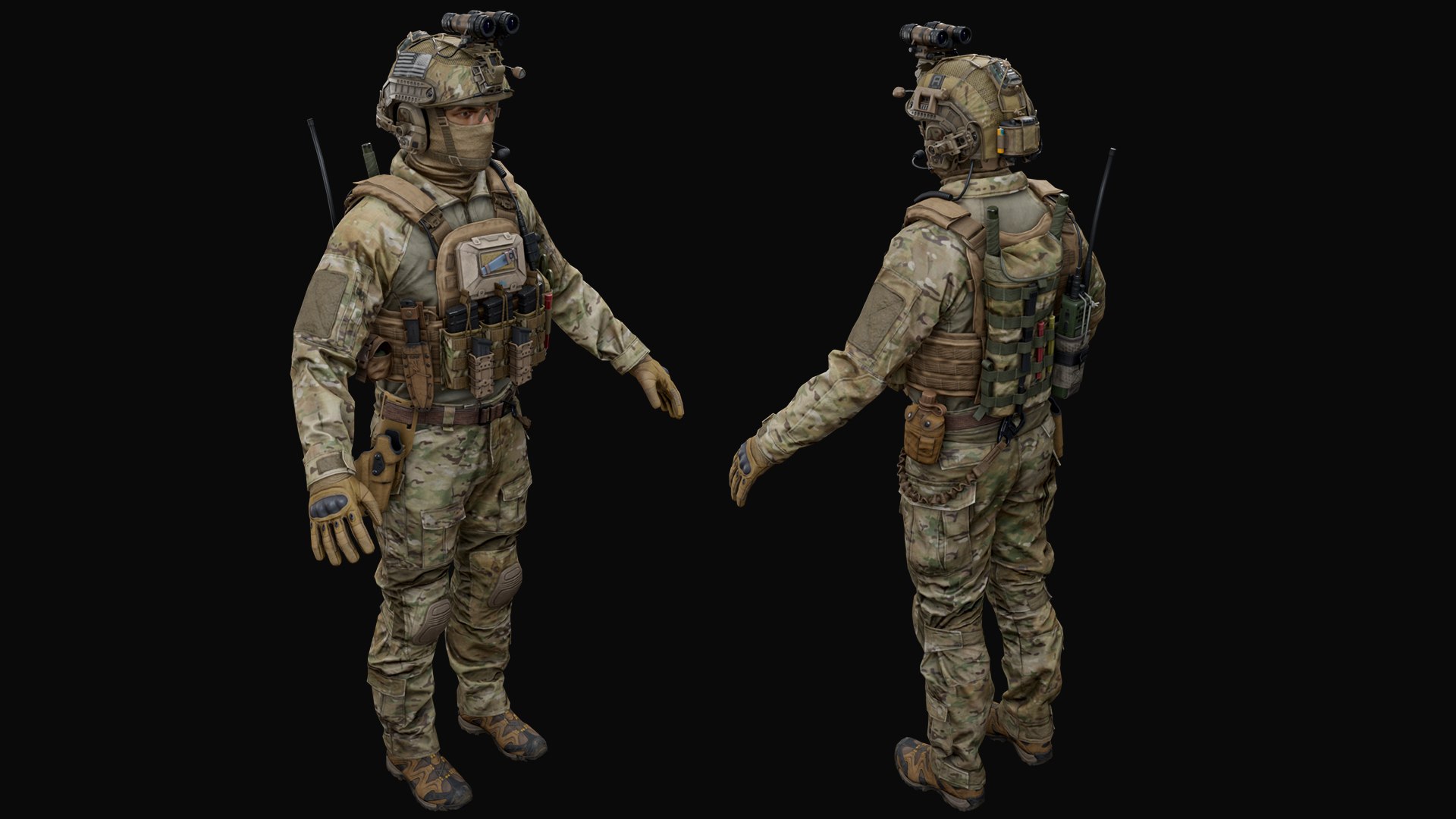3D Elite Special Force Soldier Model - TurboSquid 1967722