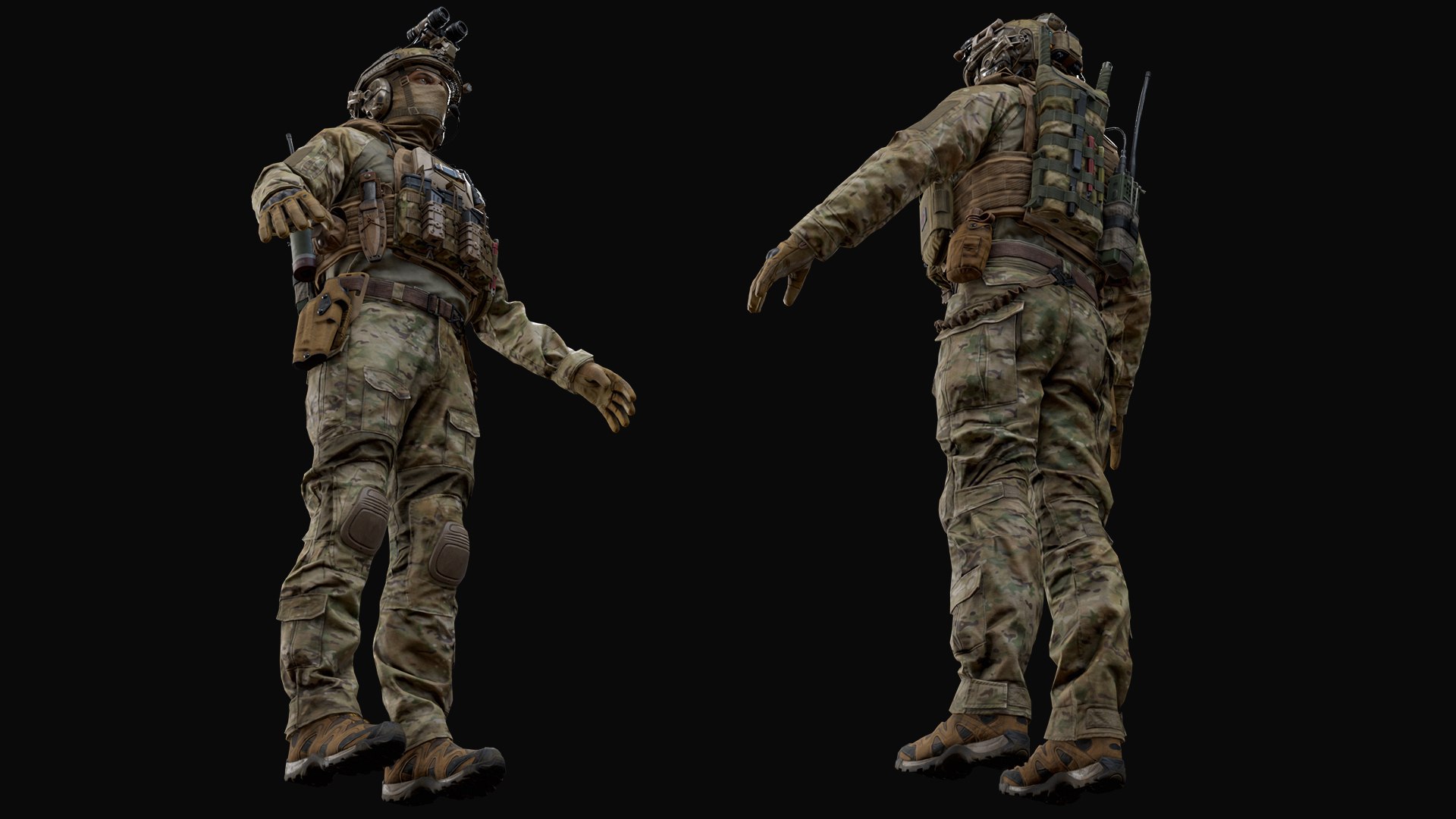 3D Elite Special Force Soldier Model - TurboSquid 1967722