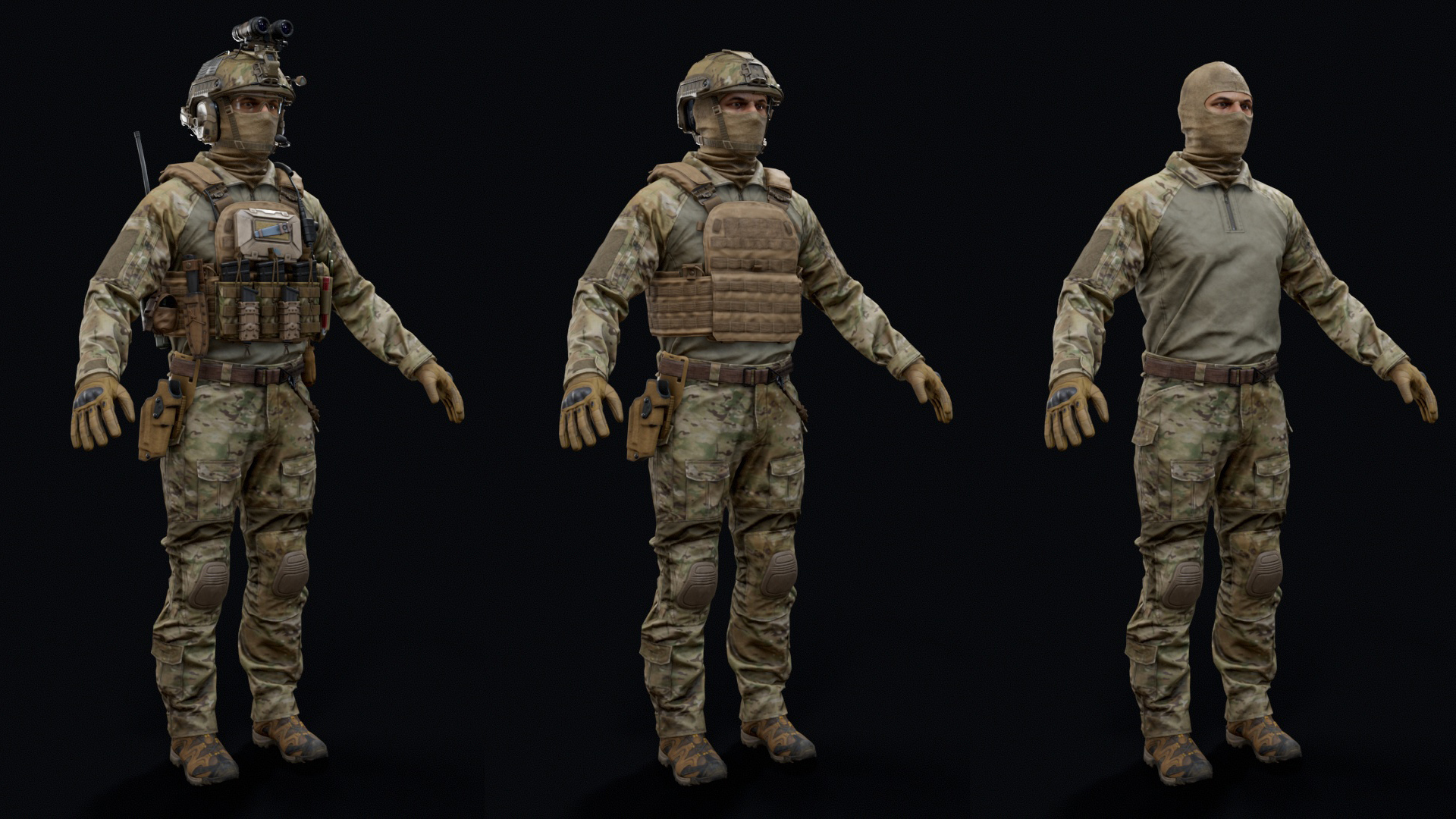 3D Elite Special Force Soldier Model - TurboSquid 1967722