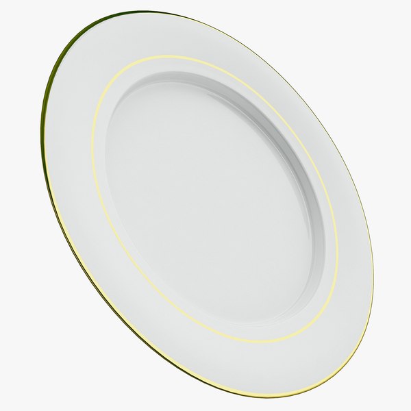 Plate 3D Models for Download | TurboSquid