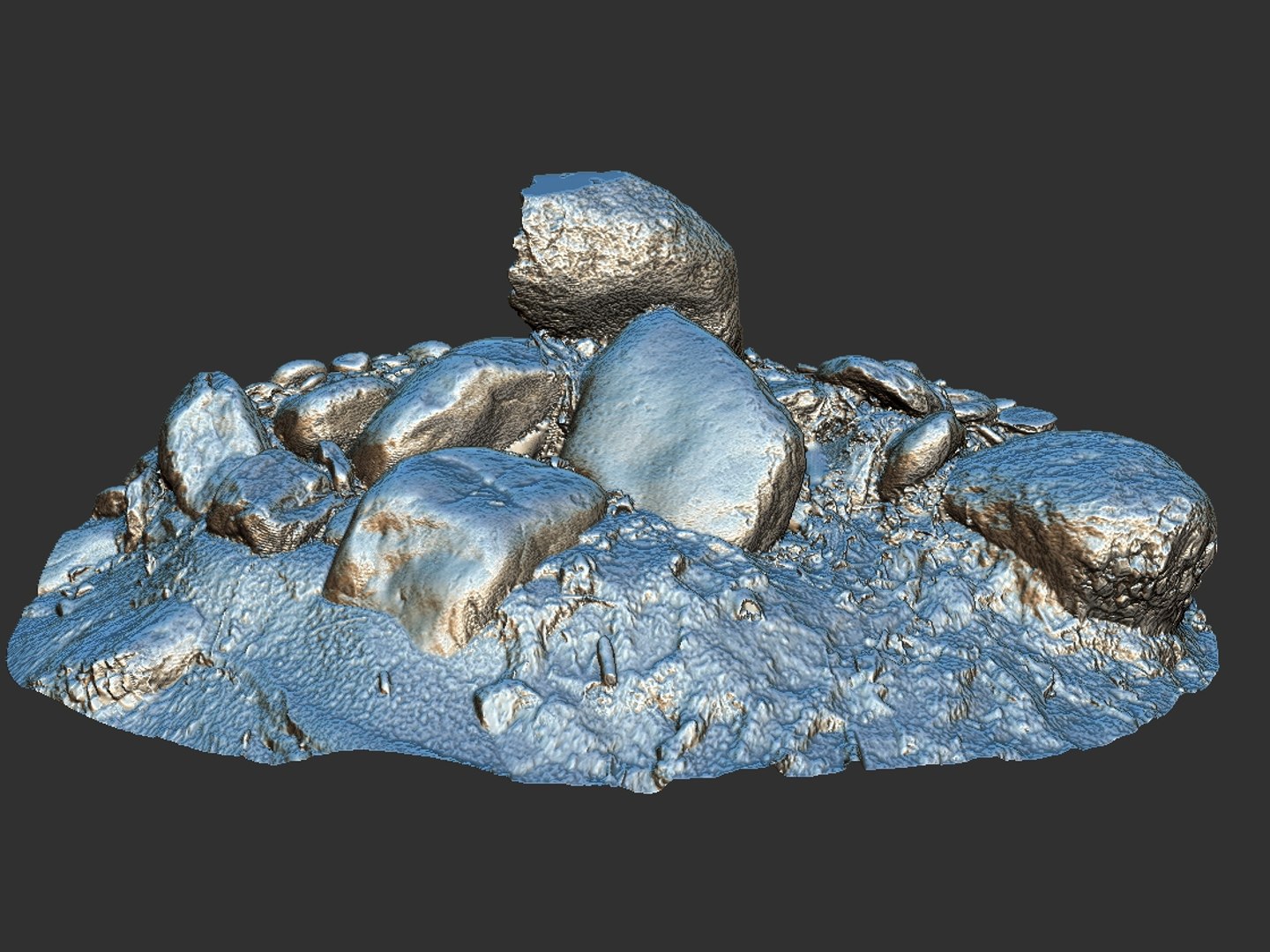 Forest Ground Rock 16k 3D Model - TurboSquid 1328940