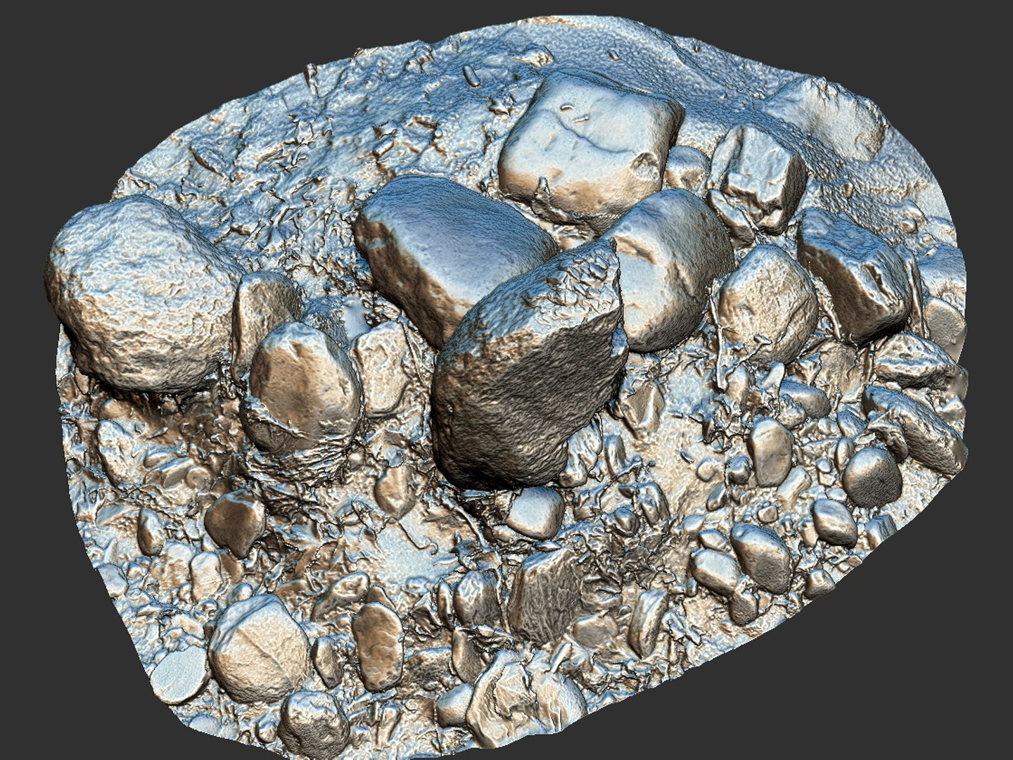 Forest Ground Rock 16k 3D Model - TurboSquid 1328940