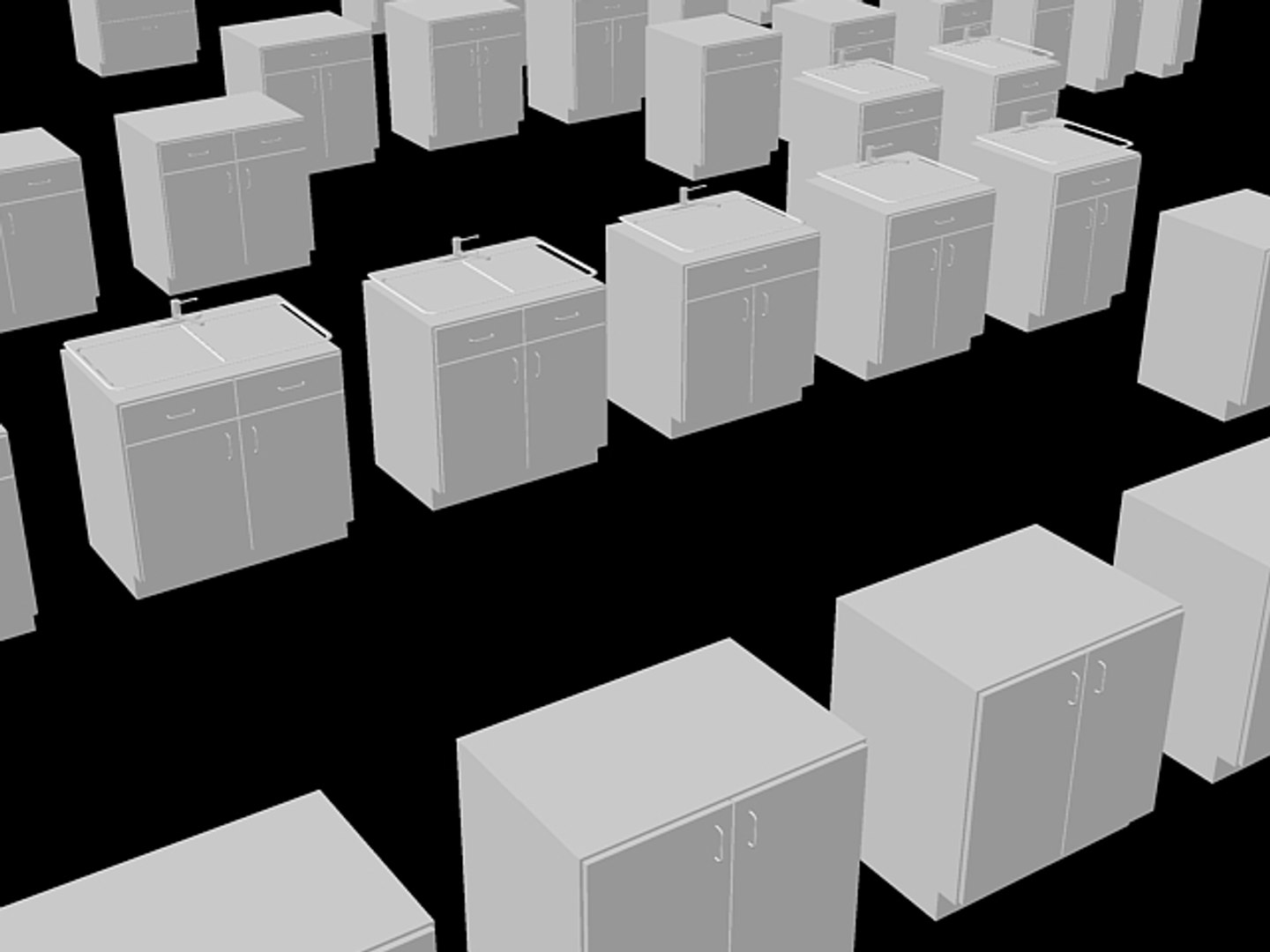 Plastic Laminate Cabinets Dxf