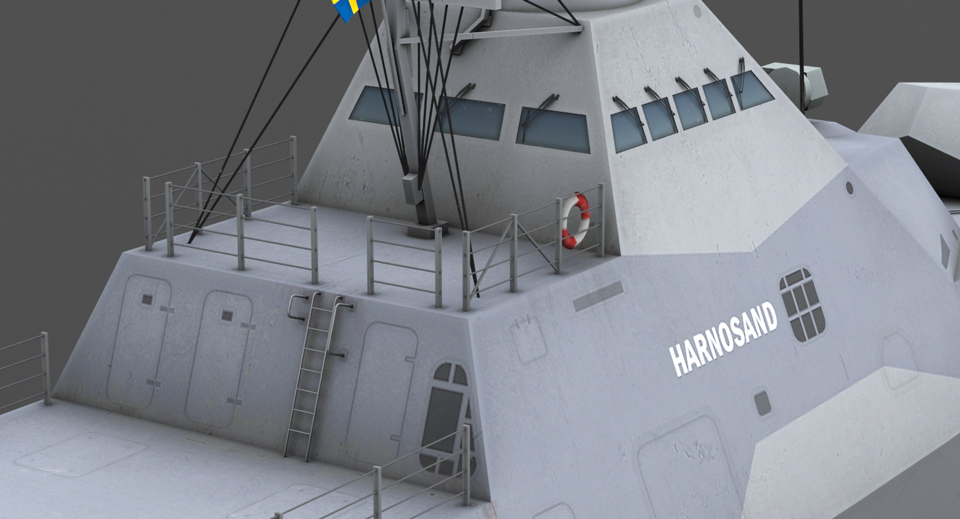 Visby Class Corvette 3D - TurboSquid 1151792