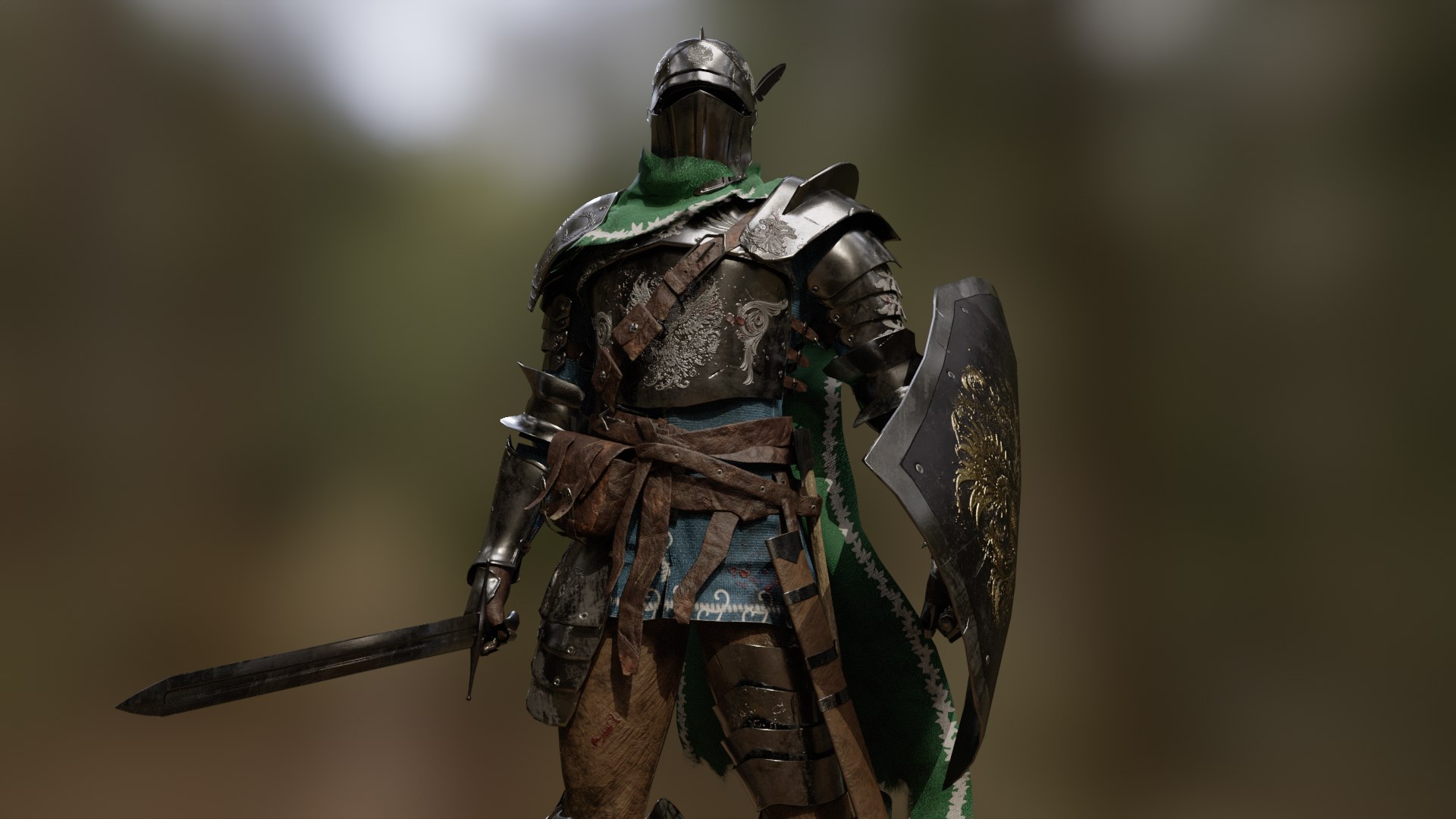 Knight Traveler 3D Model - TurboSquid 2302169