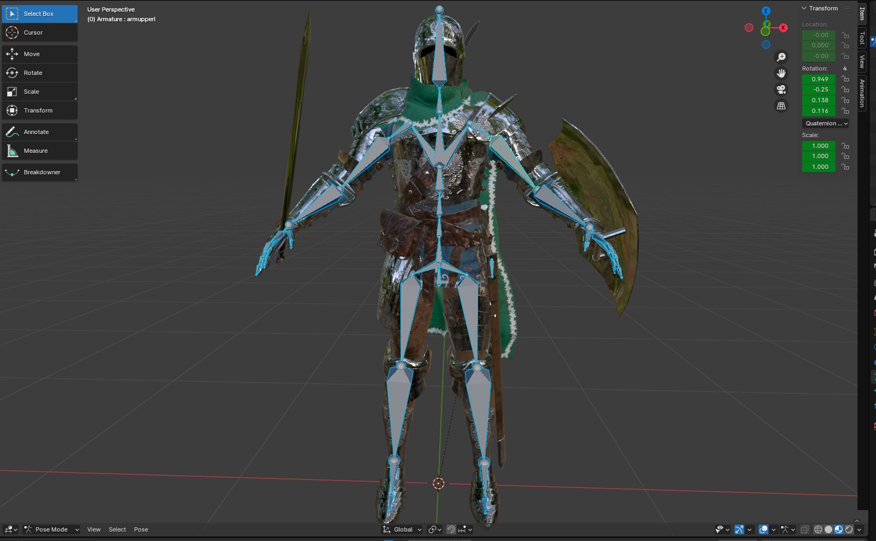 Knight Traveler 3D Model - TurboSquid 2302169