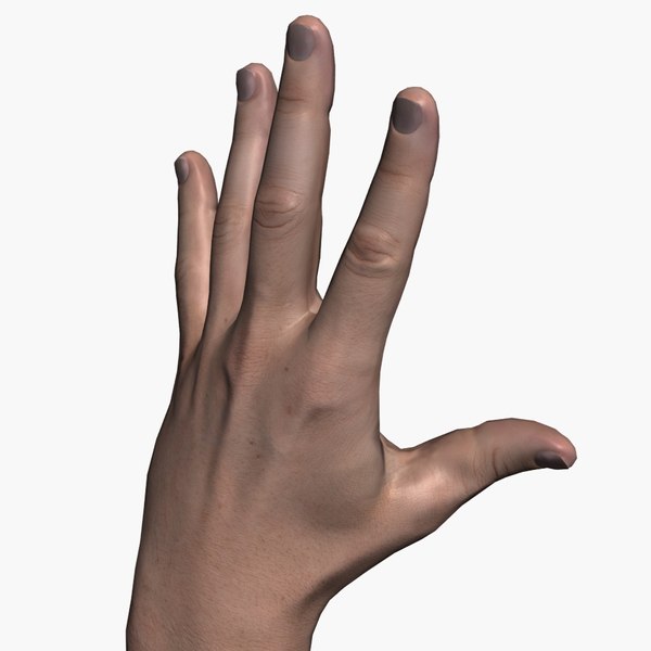 Ready hand - 3D - TurboSquid 1231440