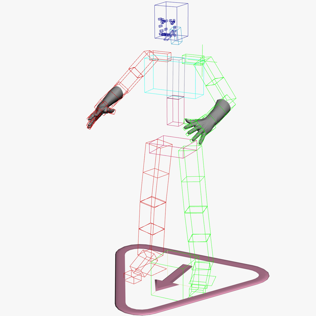 Ready hand - 3D - TurboSquid 1231440