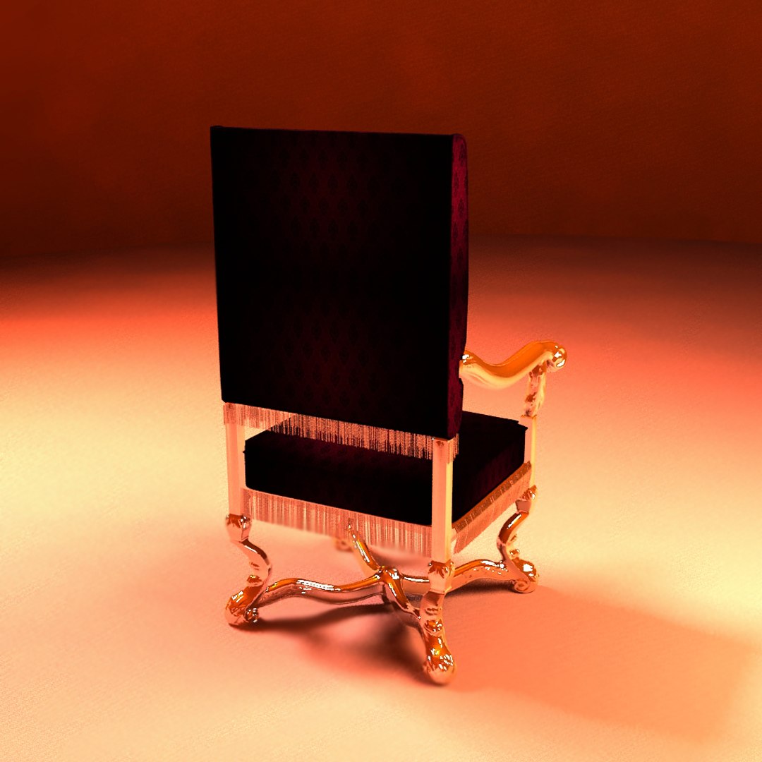 3d Throne Model