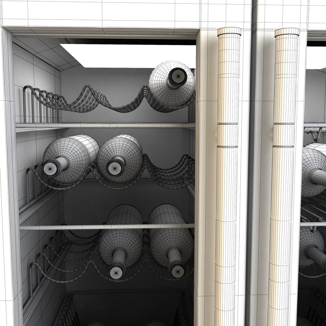 Wine Chiller 3d Model