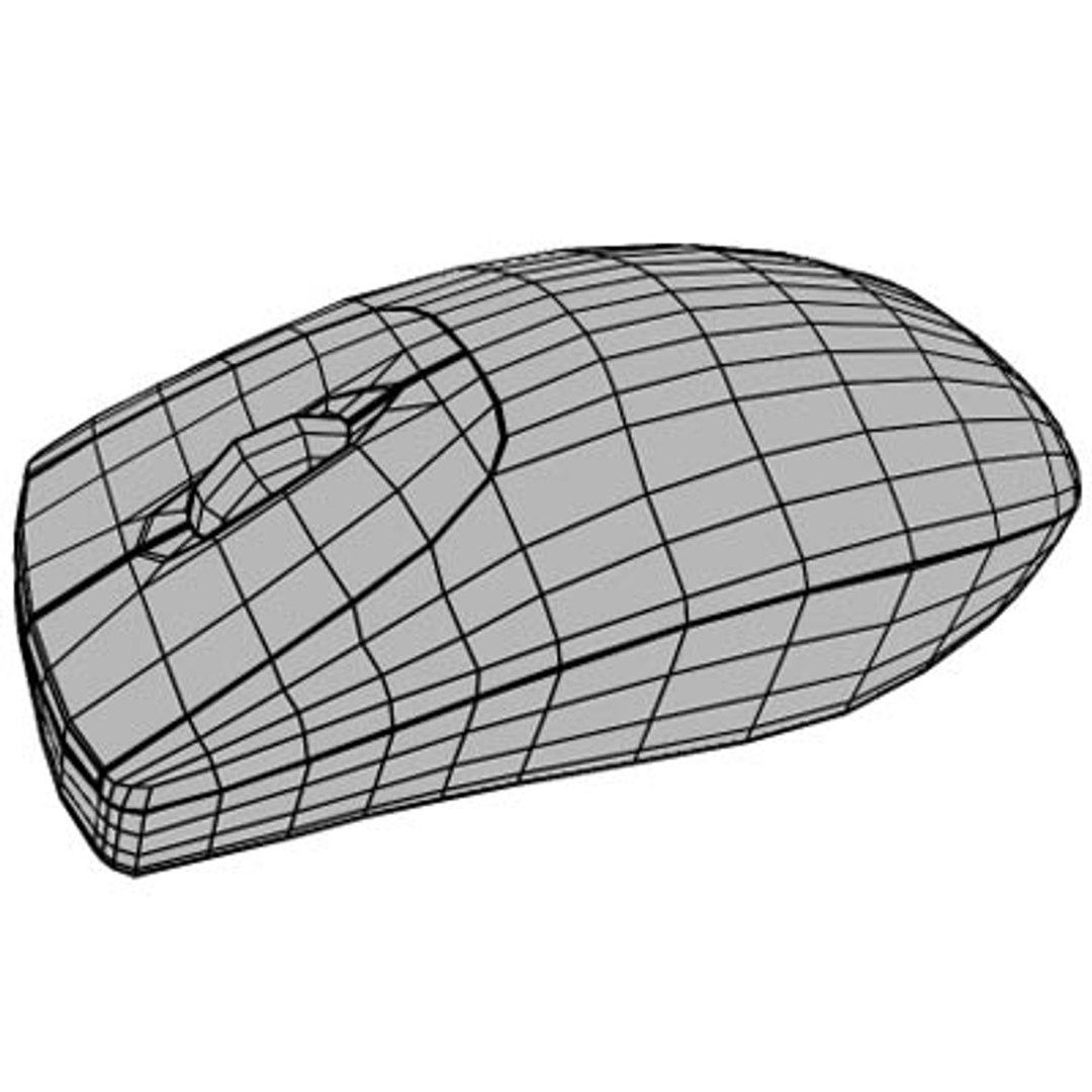 3d Model Computer Mouse