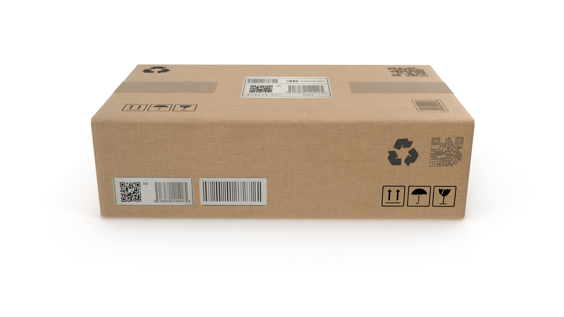 3D Cargo Box Model - TurboSquid 2100374