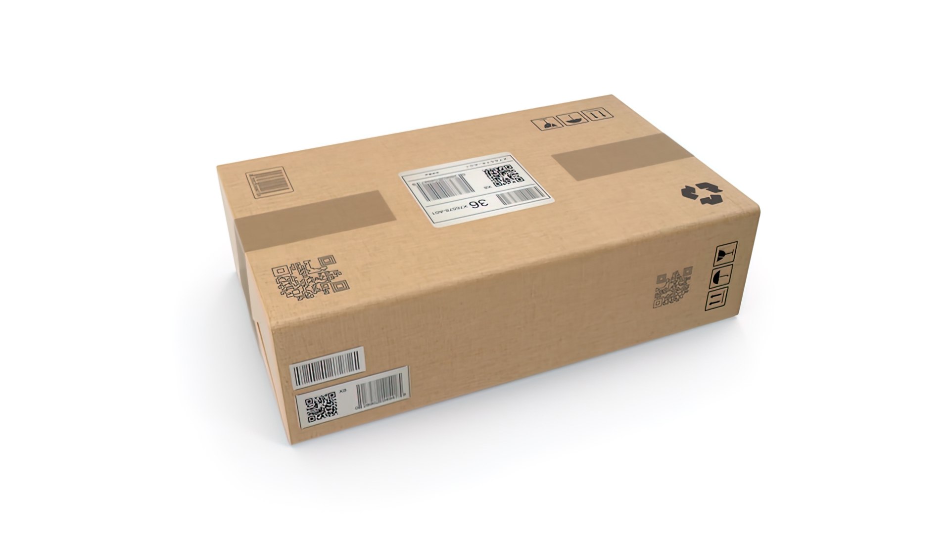 3D Cargo Box Model - TurboSquid 2100374