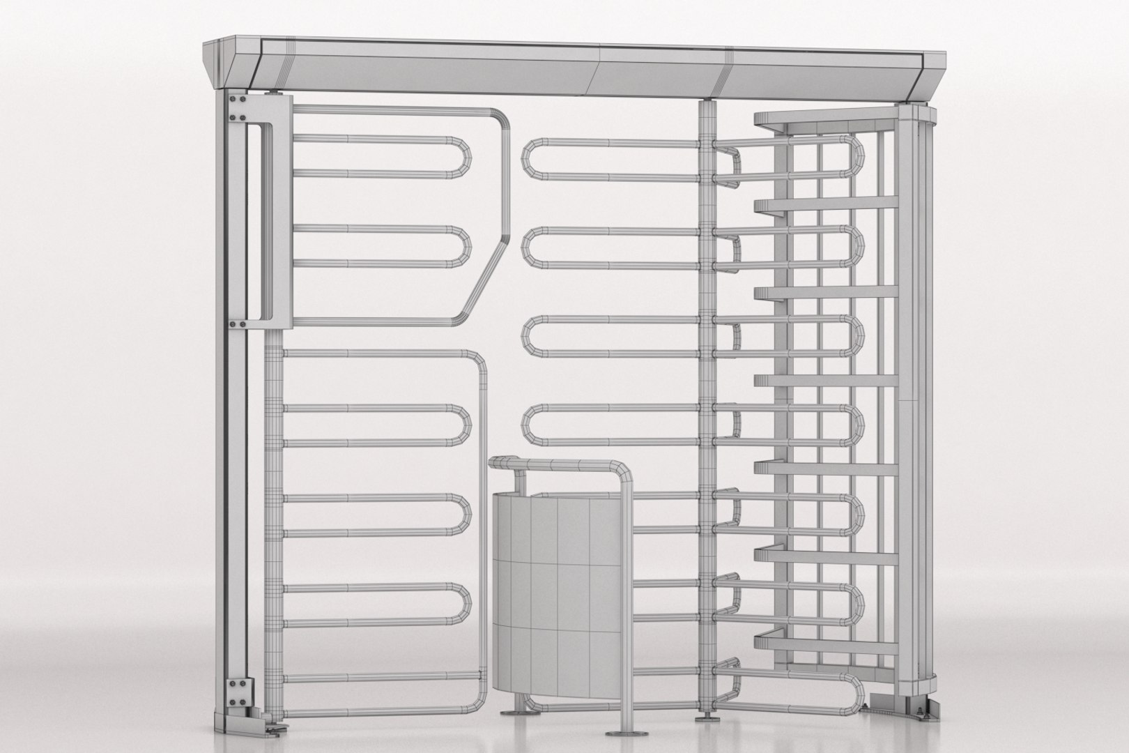 3D Security Gate Model - TurboSquid 1413859