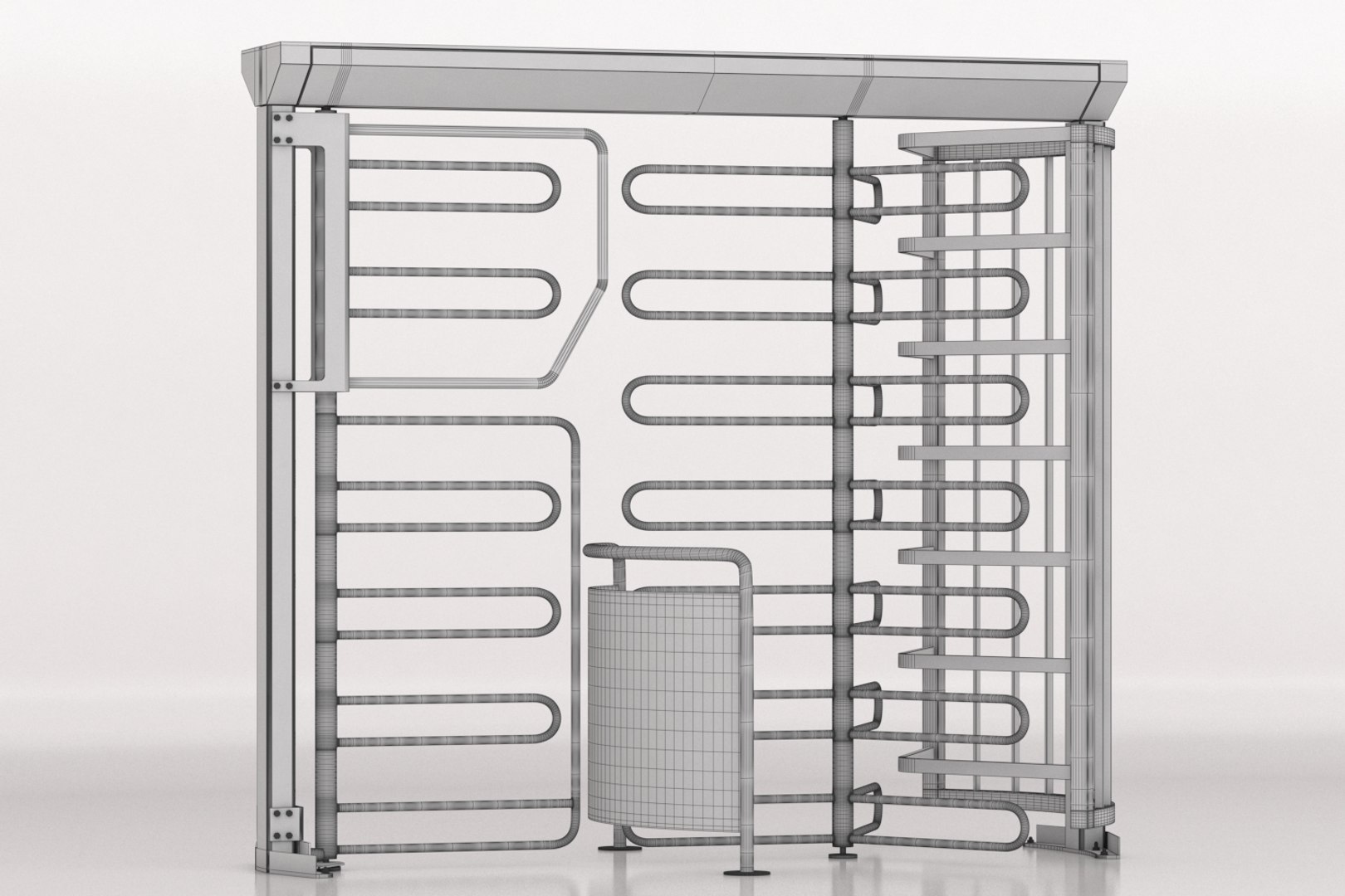 3D Security Gate Model - TurboSquid 1413859