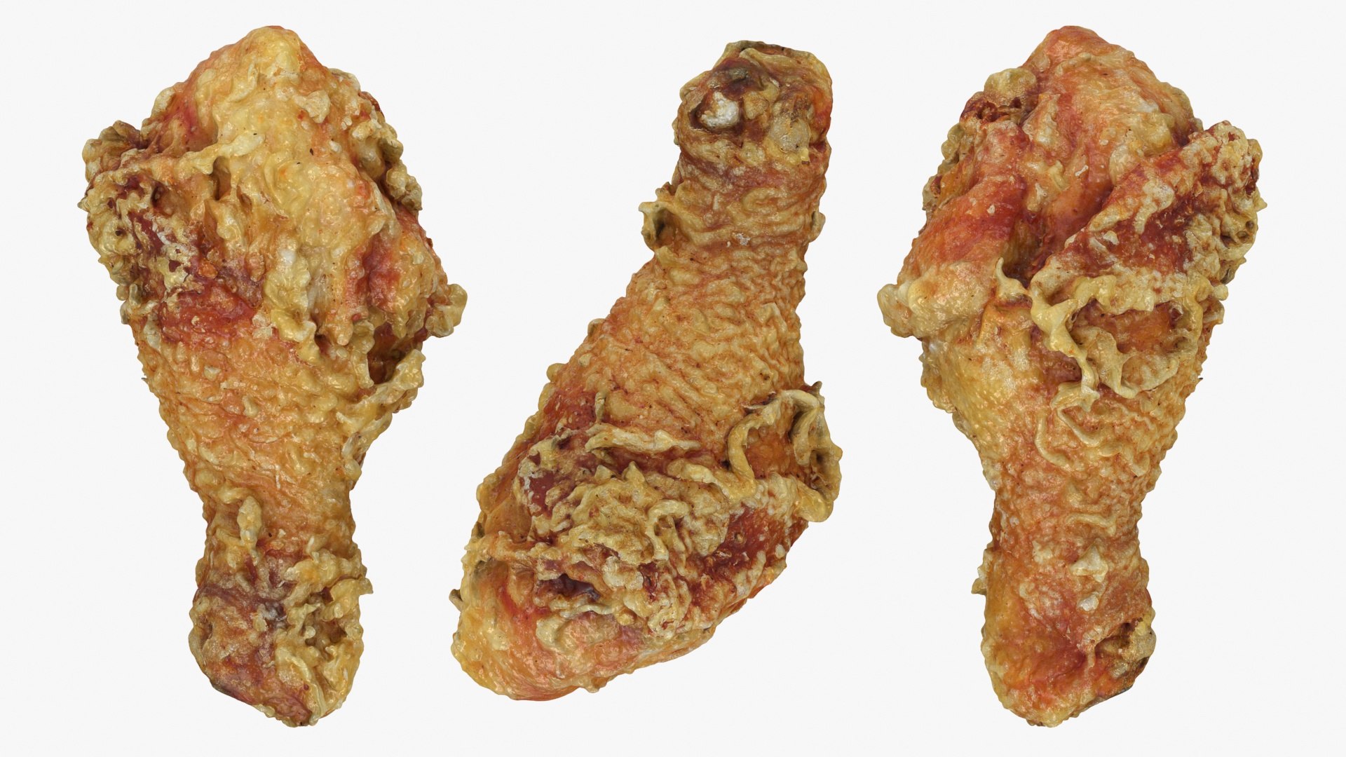 3D Fried Chicken Leg Model - TurboSquid 2289676