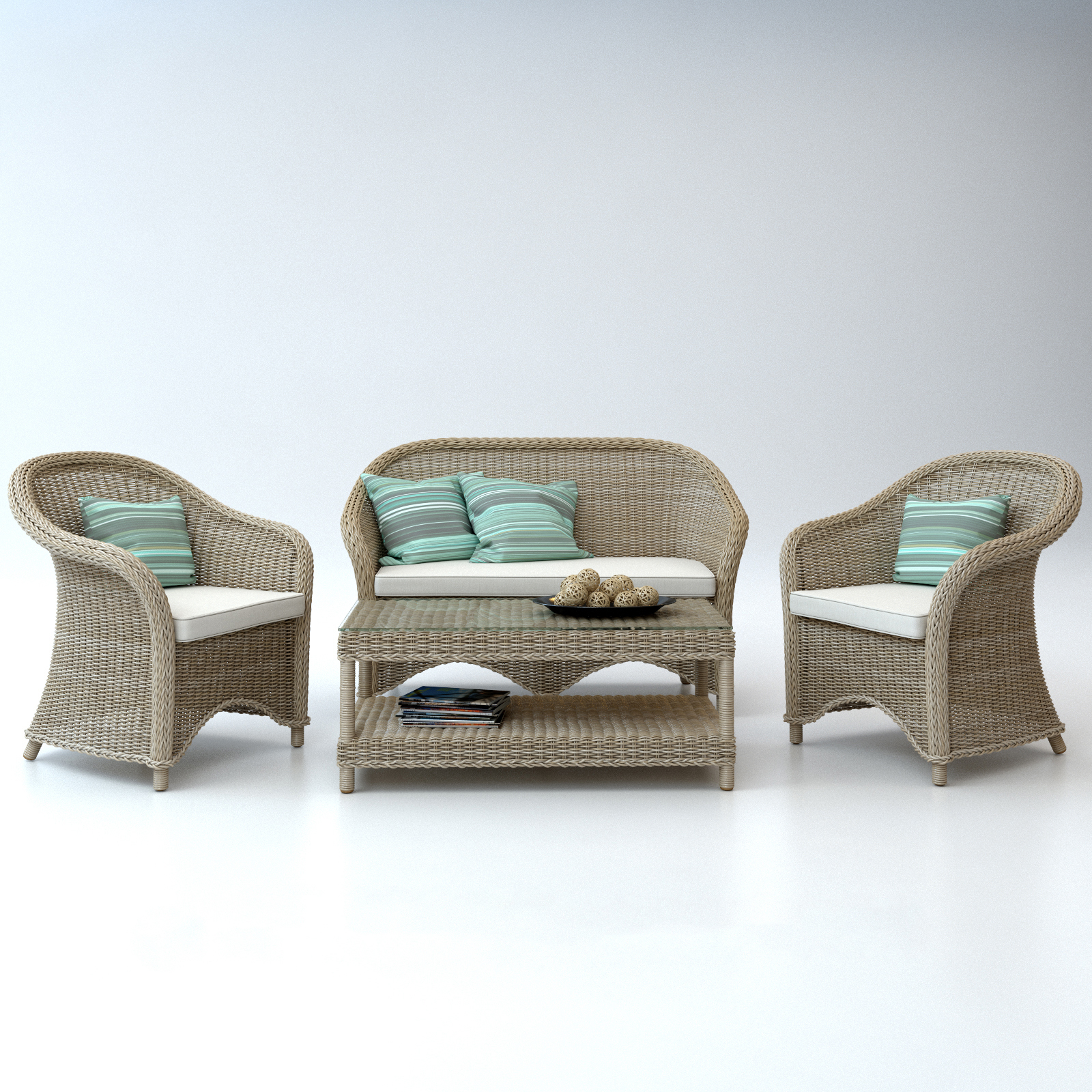 3d rattan furniture