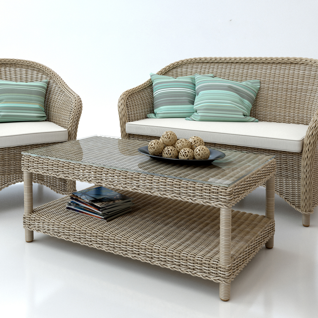 3d rattan furniture