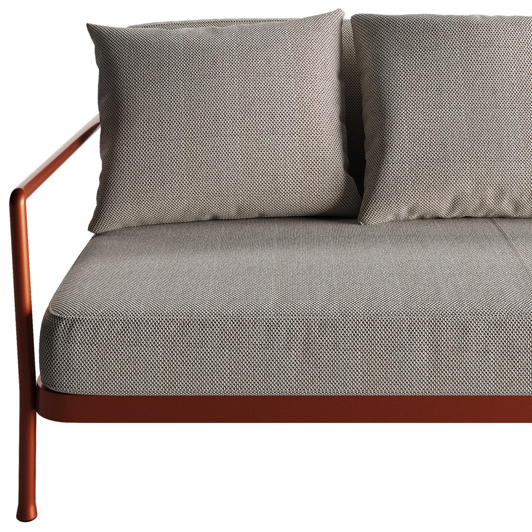 3D Flexform Camargue Sofa Outdoor Model - TurboSquid 2014561