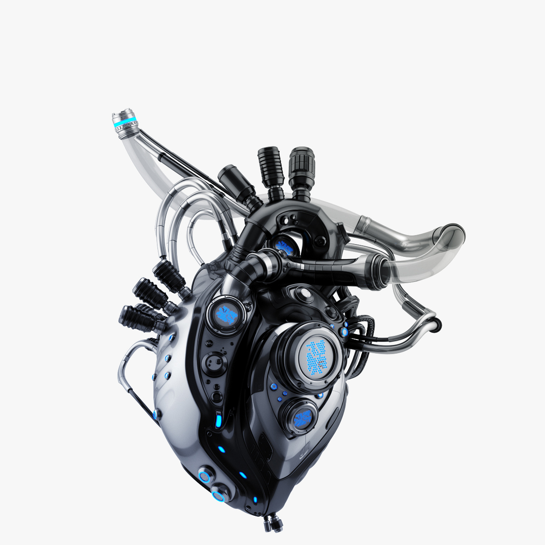 Futuristic Robotic Heart Model - TurboSquid 1198398