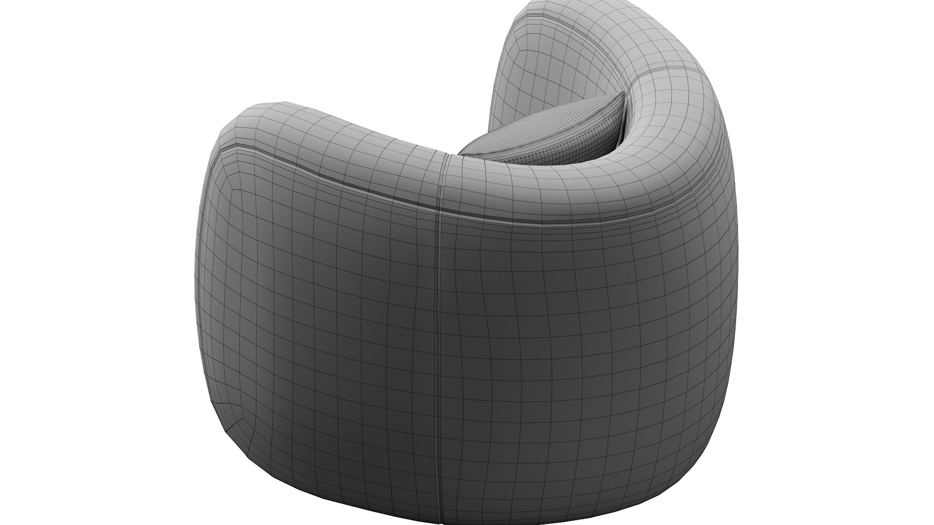 Lagoa Tacchini Armchair 3D - TurboSquid 1928839