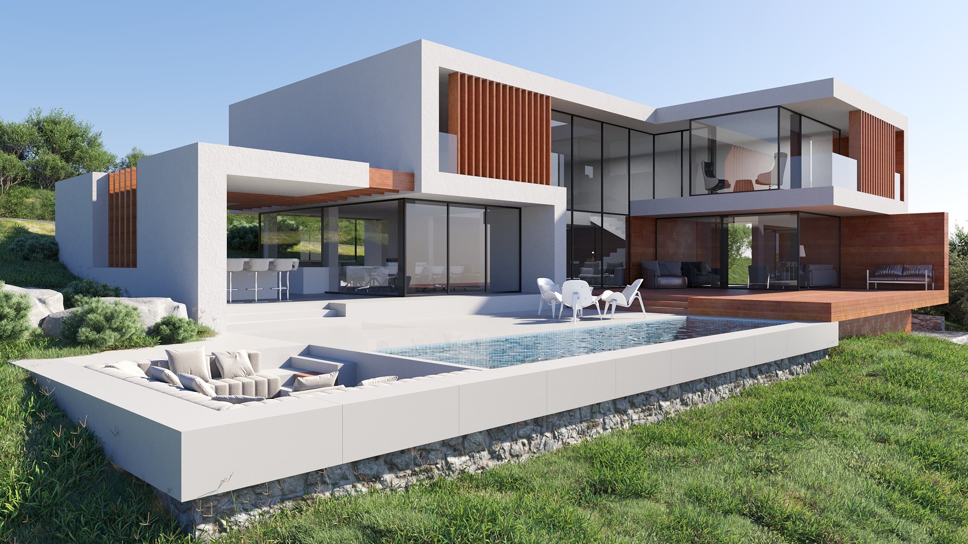 modèle 3D de Villa moderne 7 - TurboSquid 2041455