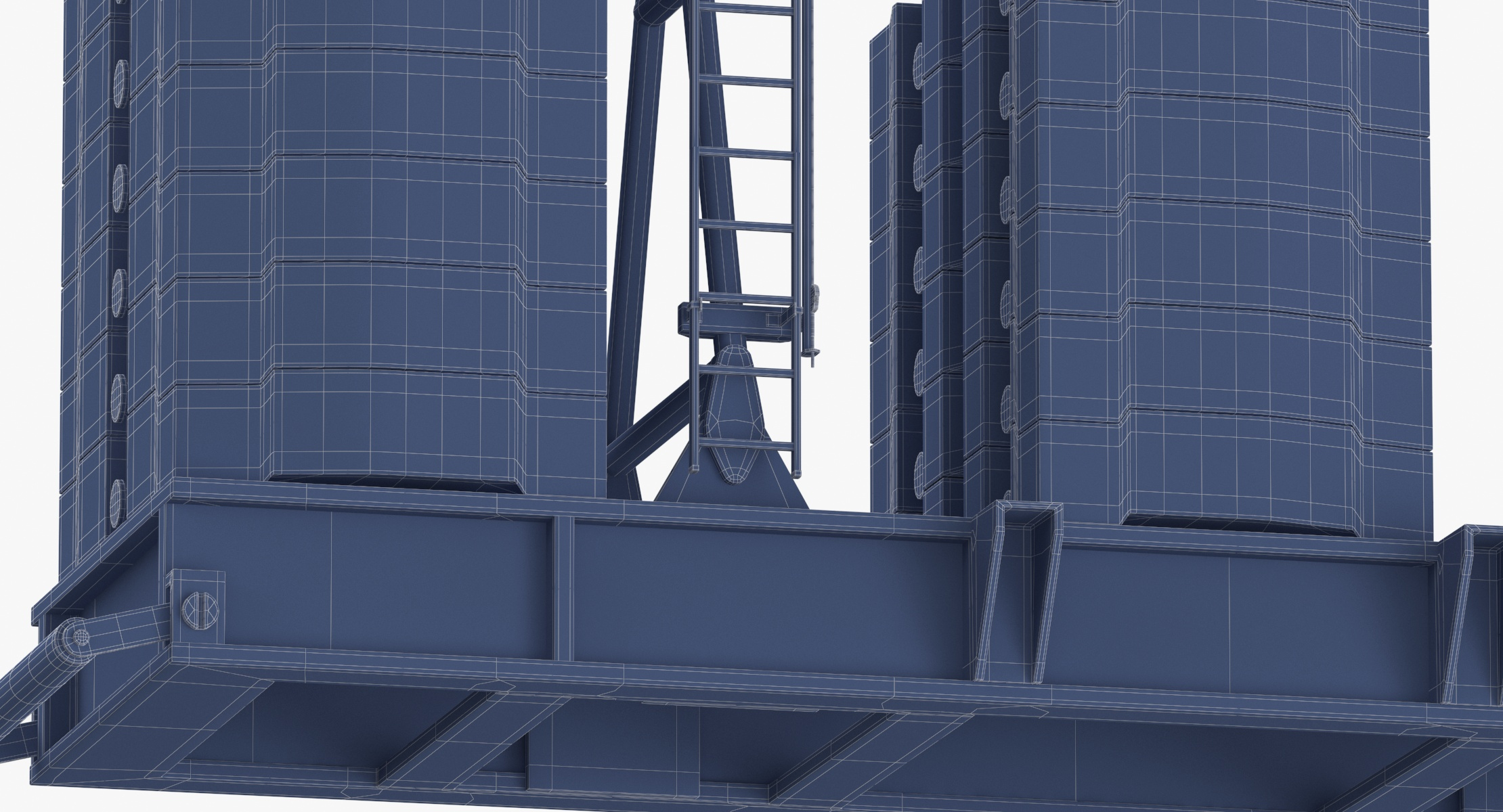 3D crane super lift counterweight - TurboSquid 1681027