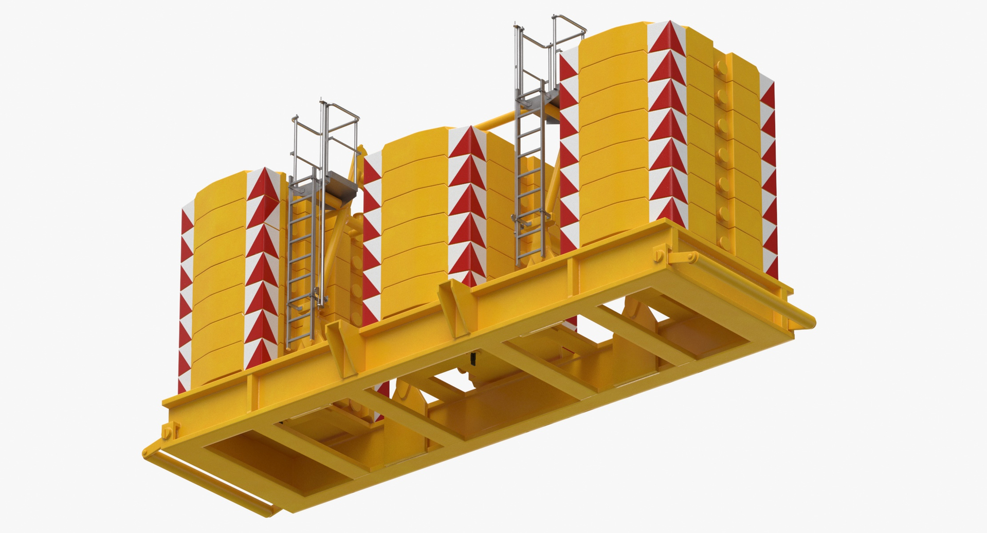 3D crane super lift counterweight - TurboSquid 1681027