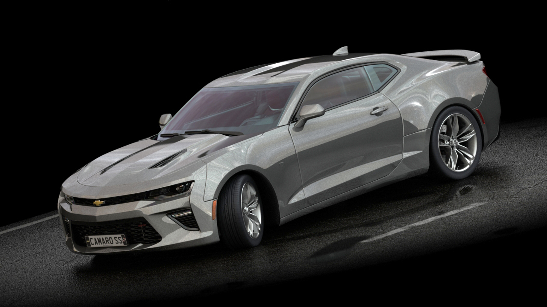 Chevrolet Camaro Ss 2017 3D Model | 1145485 | TurboSquid