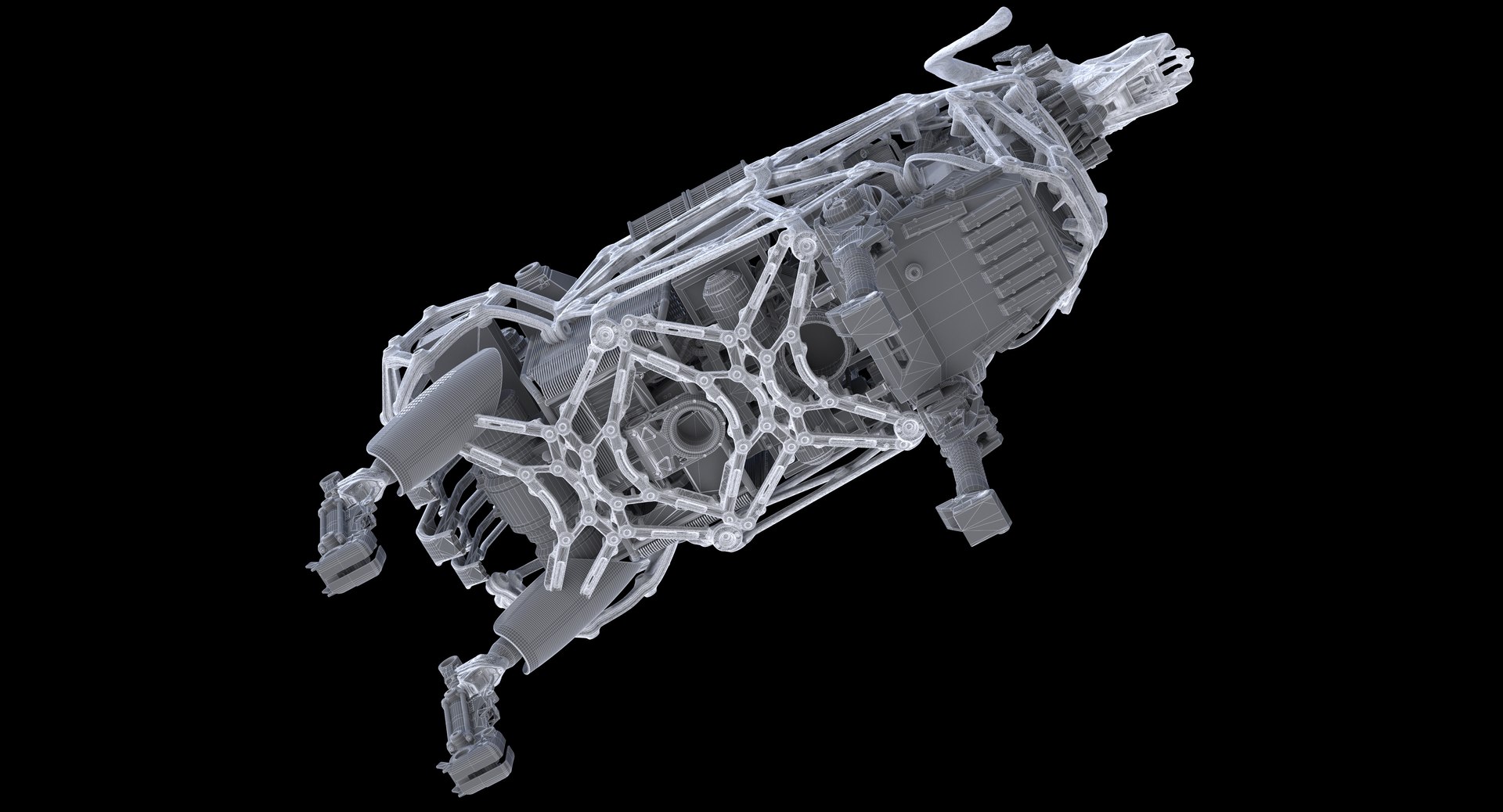 3d Model Robot Sheep