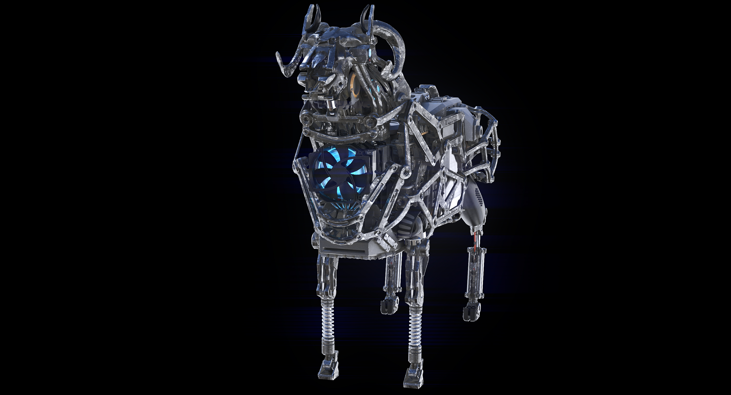 3d model robot sheep