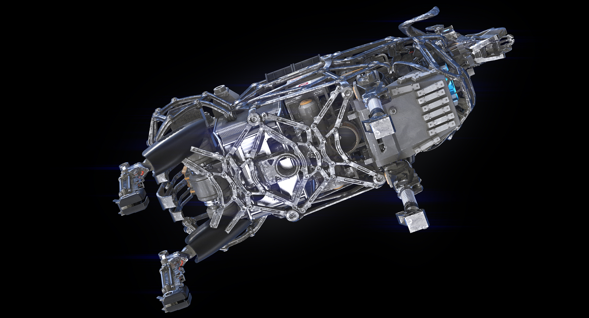 3d model robot sheep