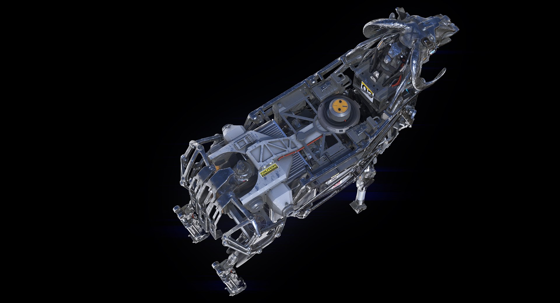 3d Model Robot Sheep