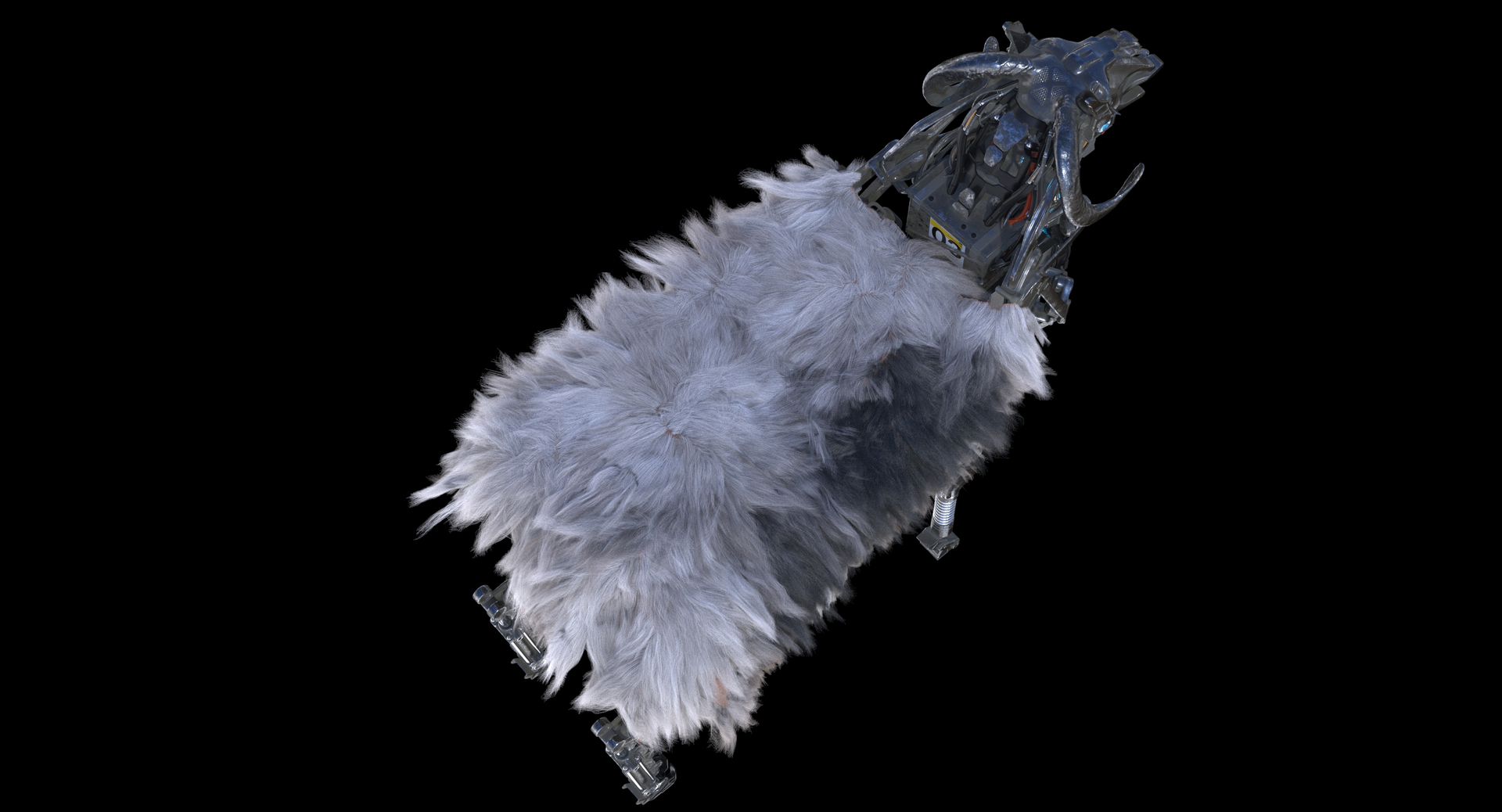 3d model robot sheep