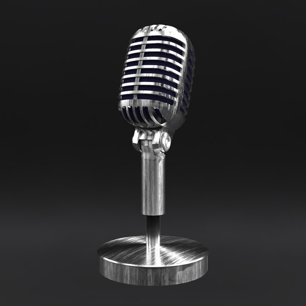 Free 3D Microphone Models | TurboSquid
